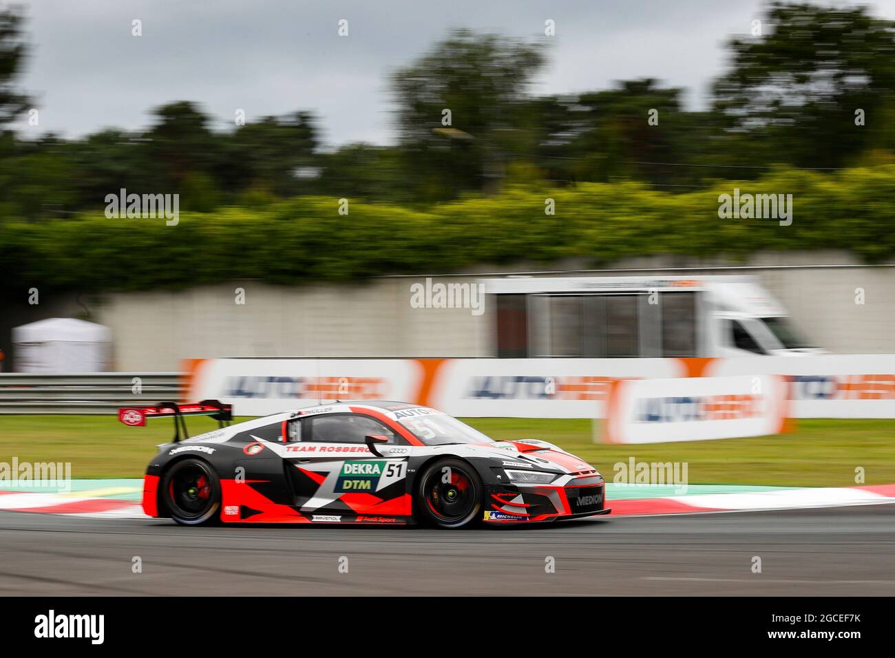 Zolder, Belgien. 08th Aug, 2021. # 51 Nico Muller (SUI), Audi R8 GT3 ...