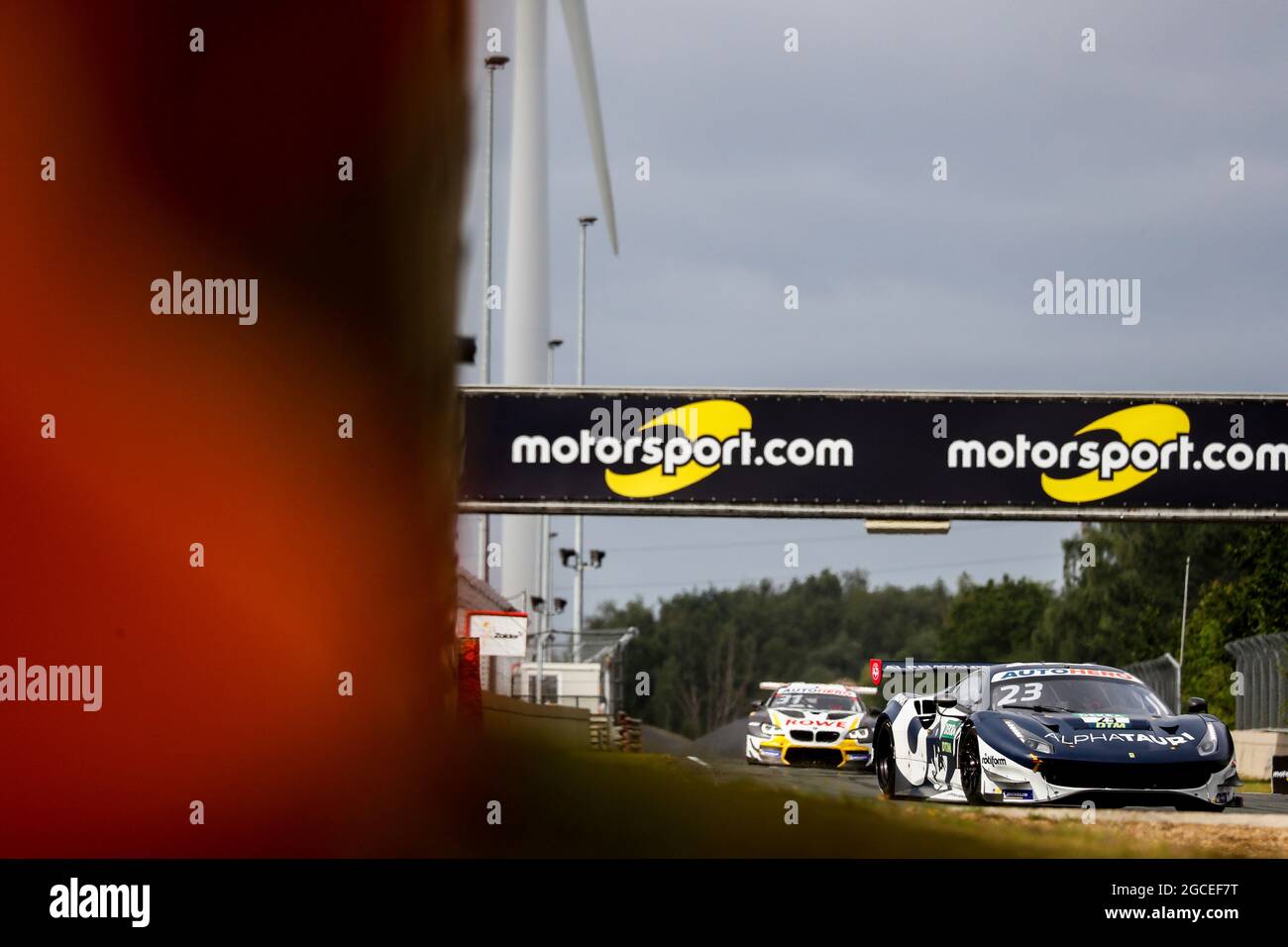 Zolder, Belgien. 08th Aug, 2021. # 23 Alex Albon (GB), Ferrari 488 GT3, Red Bull Alpha Tauri AF ...