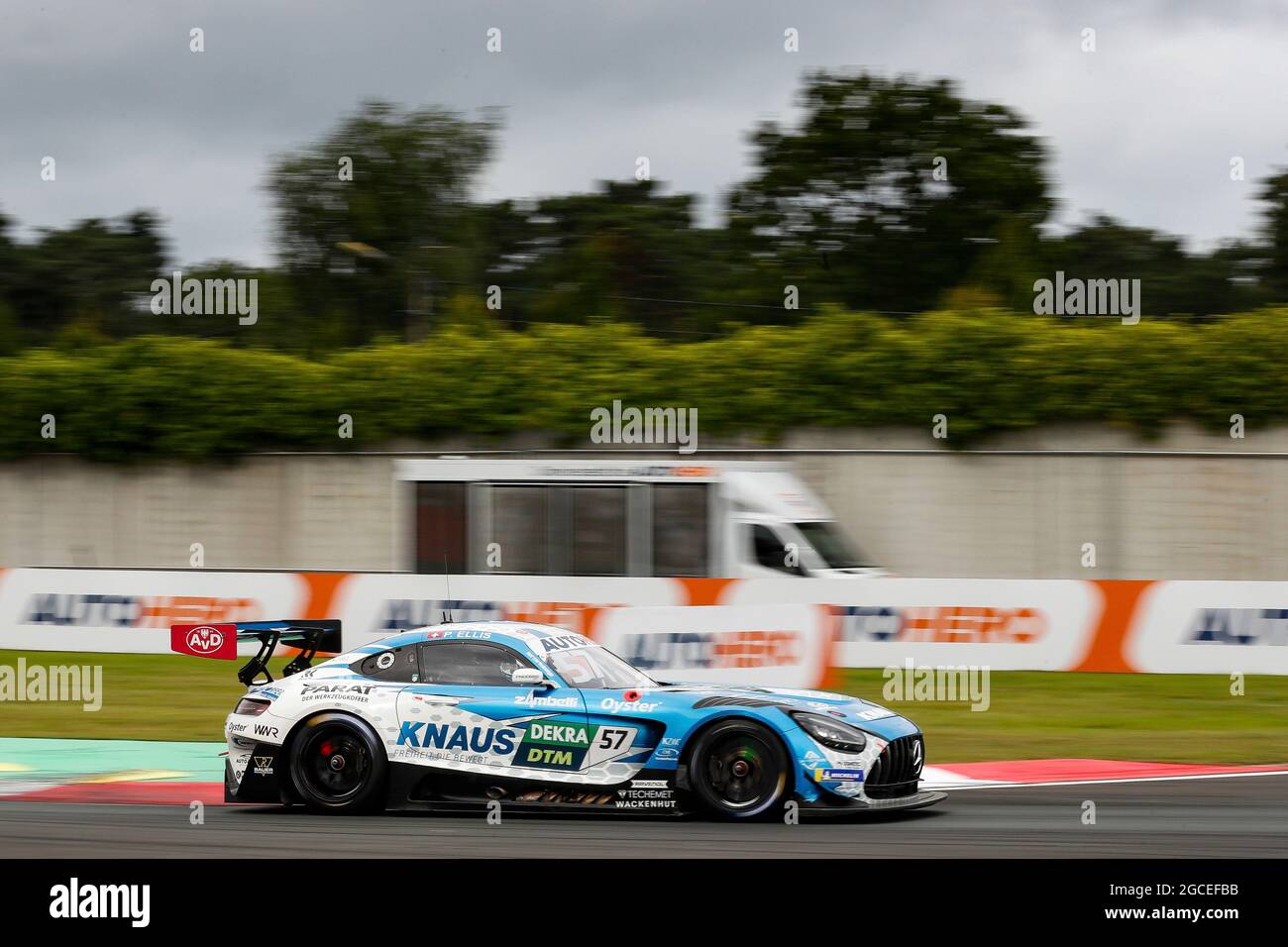 Zolder, Belgien. 08th Aug, 2021. # 57 Philip Ellis (SUI), Mercedes AMG ...