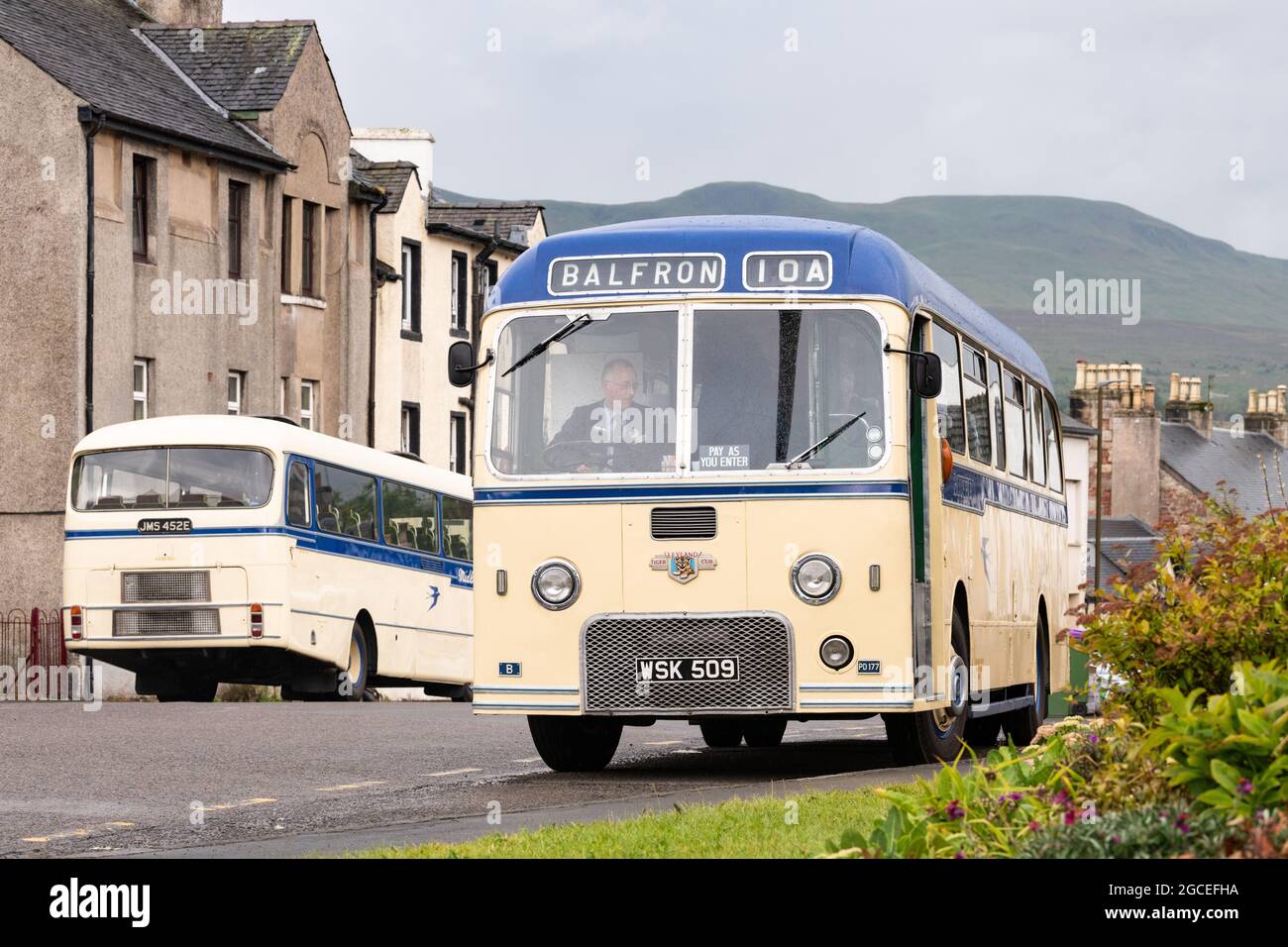 Balfron, Stirling, Scotland, UK - 8 August 2021 - The Stirlingshire ...