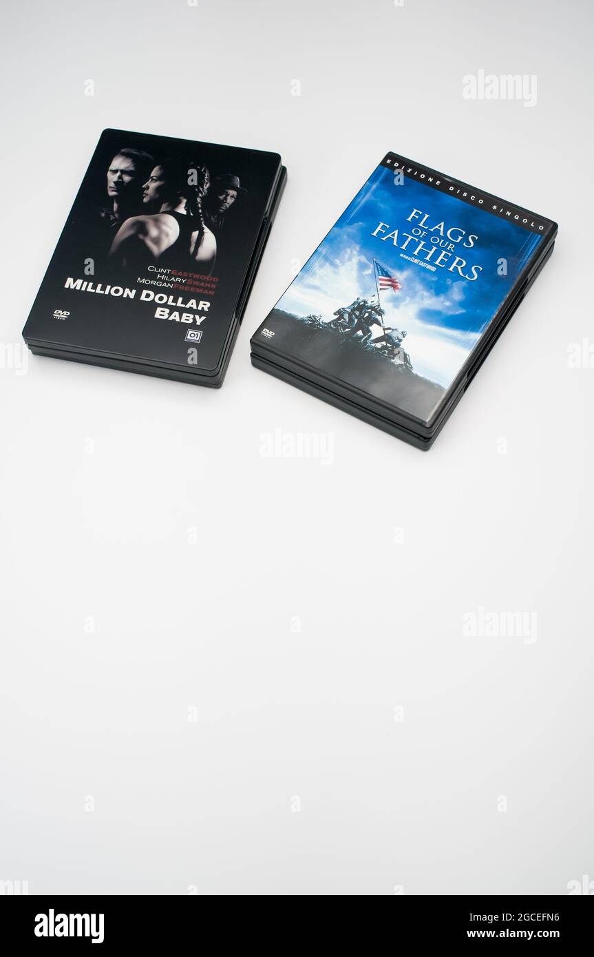 Clint Eastwood piled up films in dvd and blue-ray format - Million ...