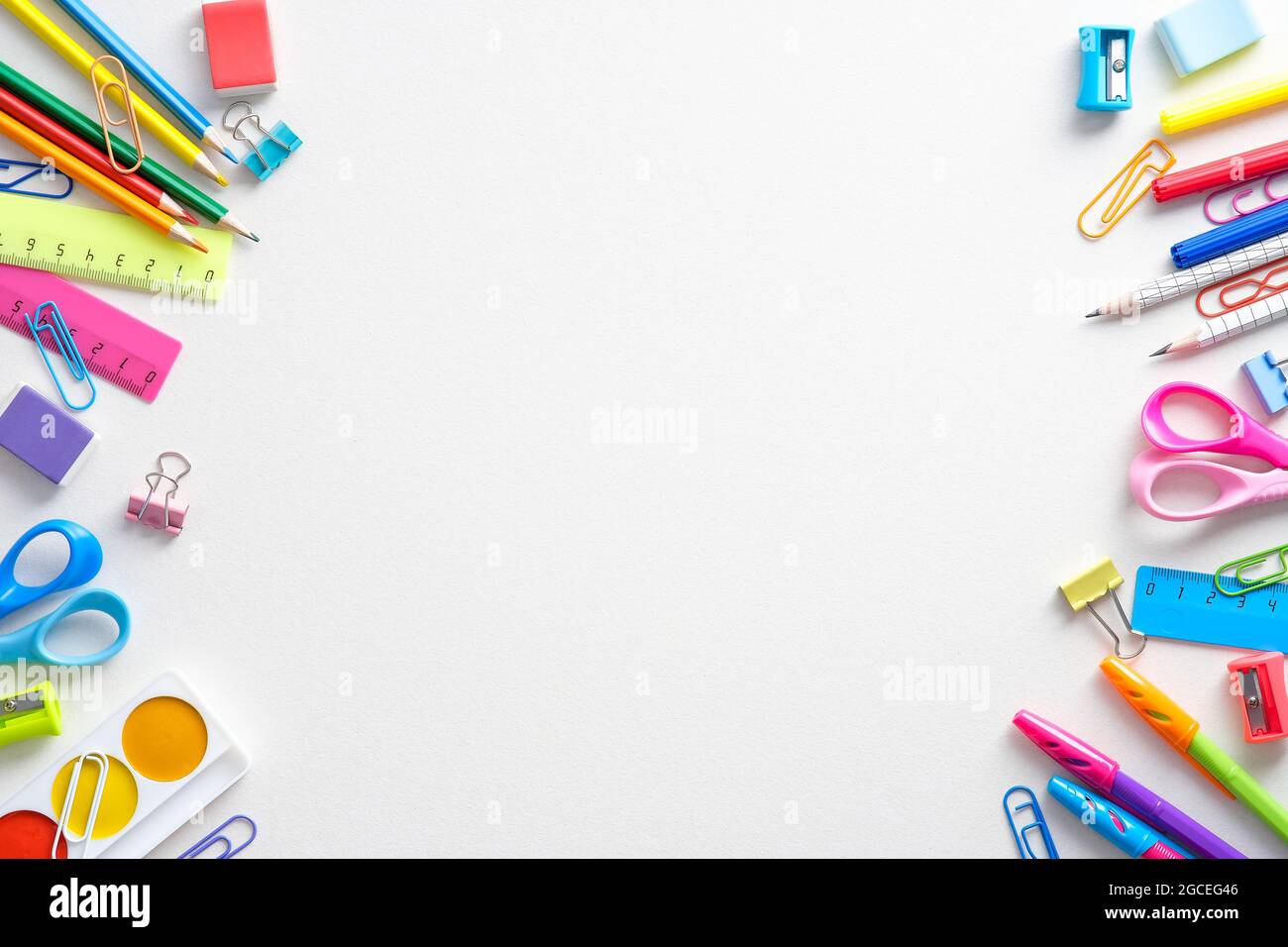 School Supplies Wallpaper
