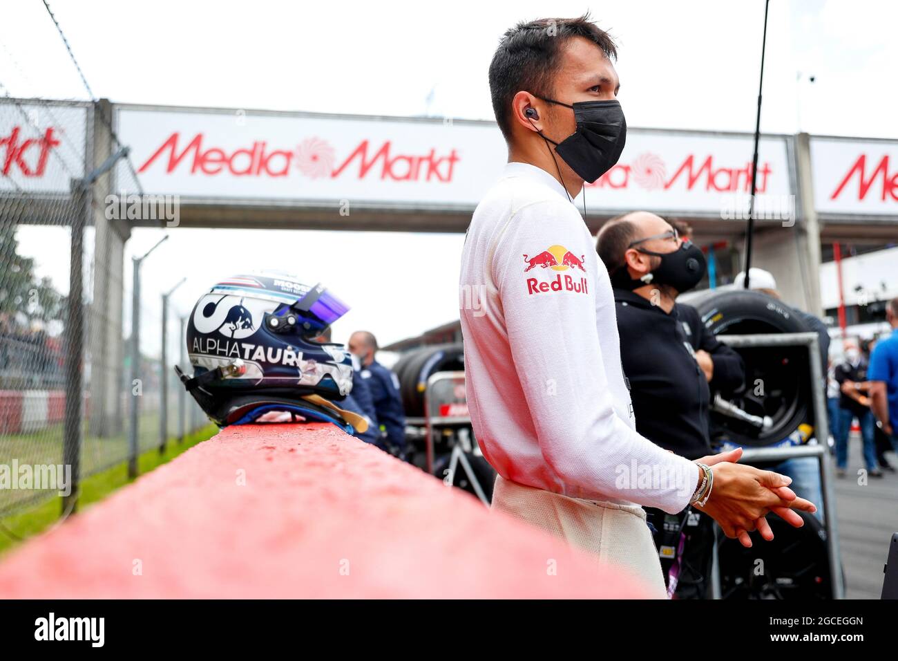 Zolder, Belgien. 08th Aug, 2021. # 23 Alex Albon (GB), Ferrari 488 GT3, Red Bull Alpha Tauri AF ...