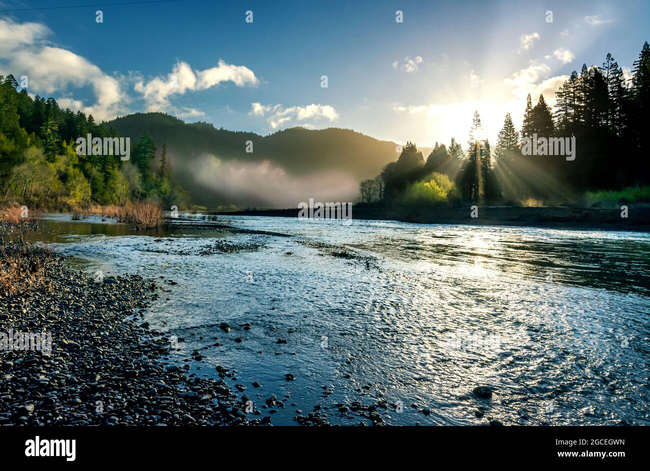 Redwood national park smith river hi-res stock photography and images ...