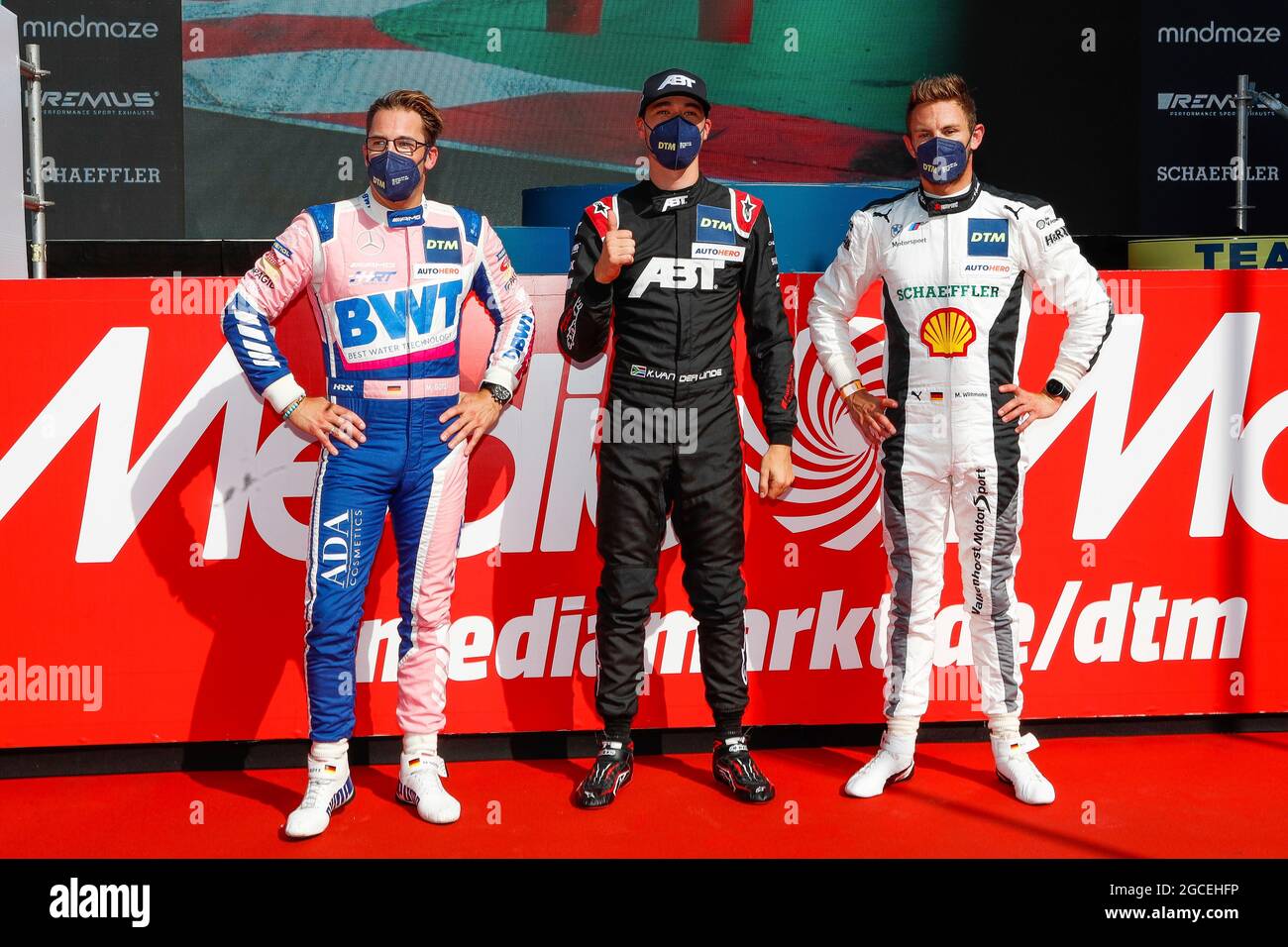Zolder, Belgien. 07th Aug, 2021. # 4 Maximilian Gotz, (GER, Mercedes-AMG Team HRT, Mercedes-AMG ...