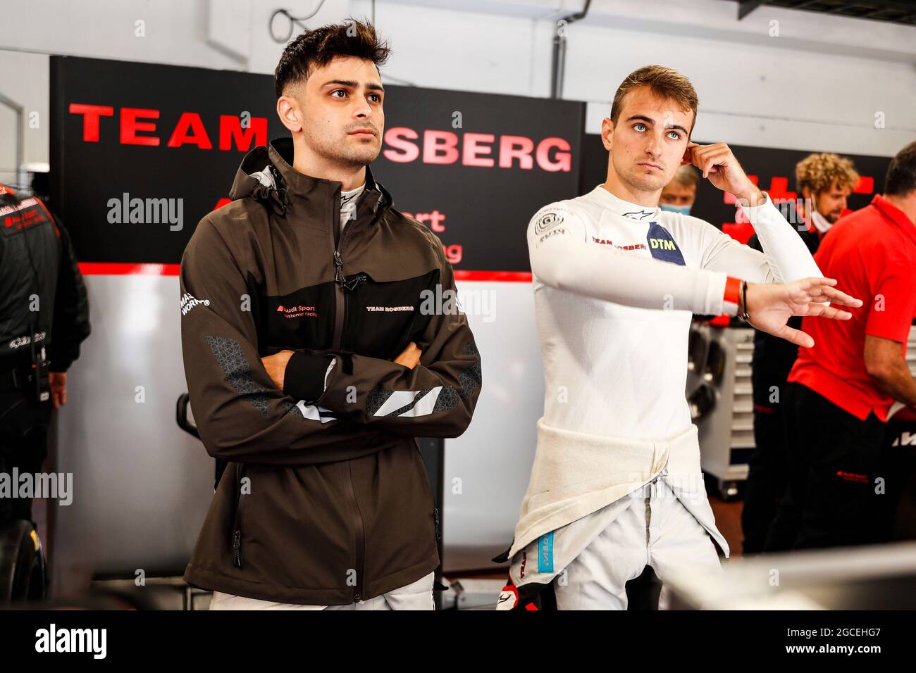 Zolder, Belgien. 07th Aug, 2021. # 12 Dev Gore (USA), Audi R8 GT3 LMS ...
