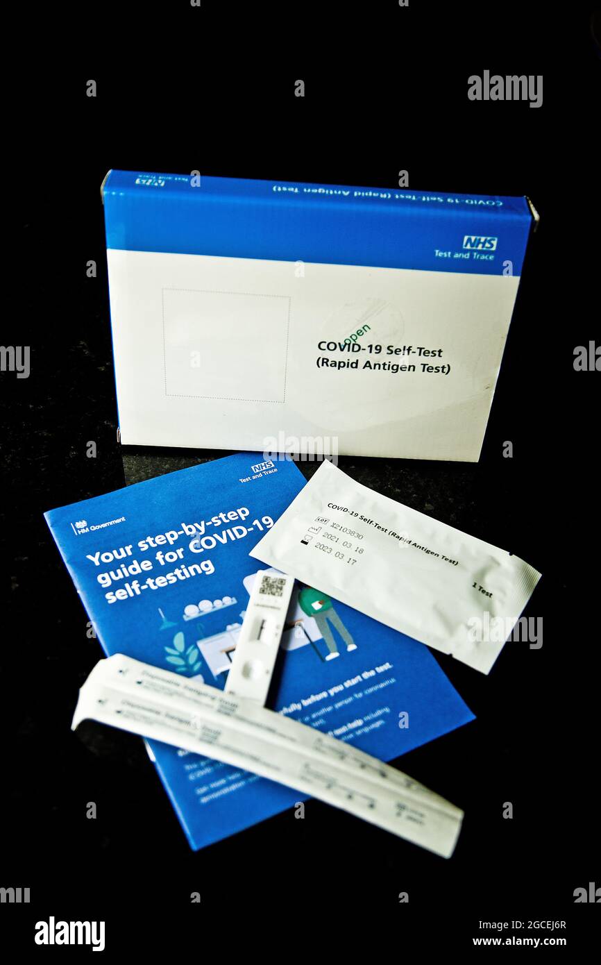 Nhs antigen test kit hi-res stock photography and images - Alamy