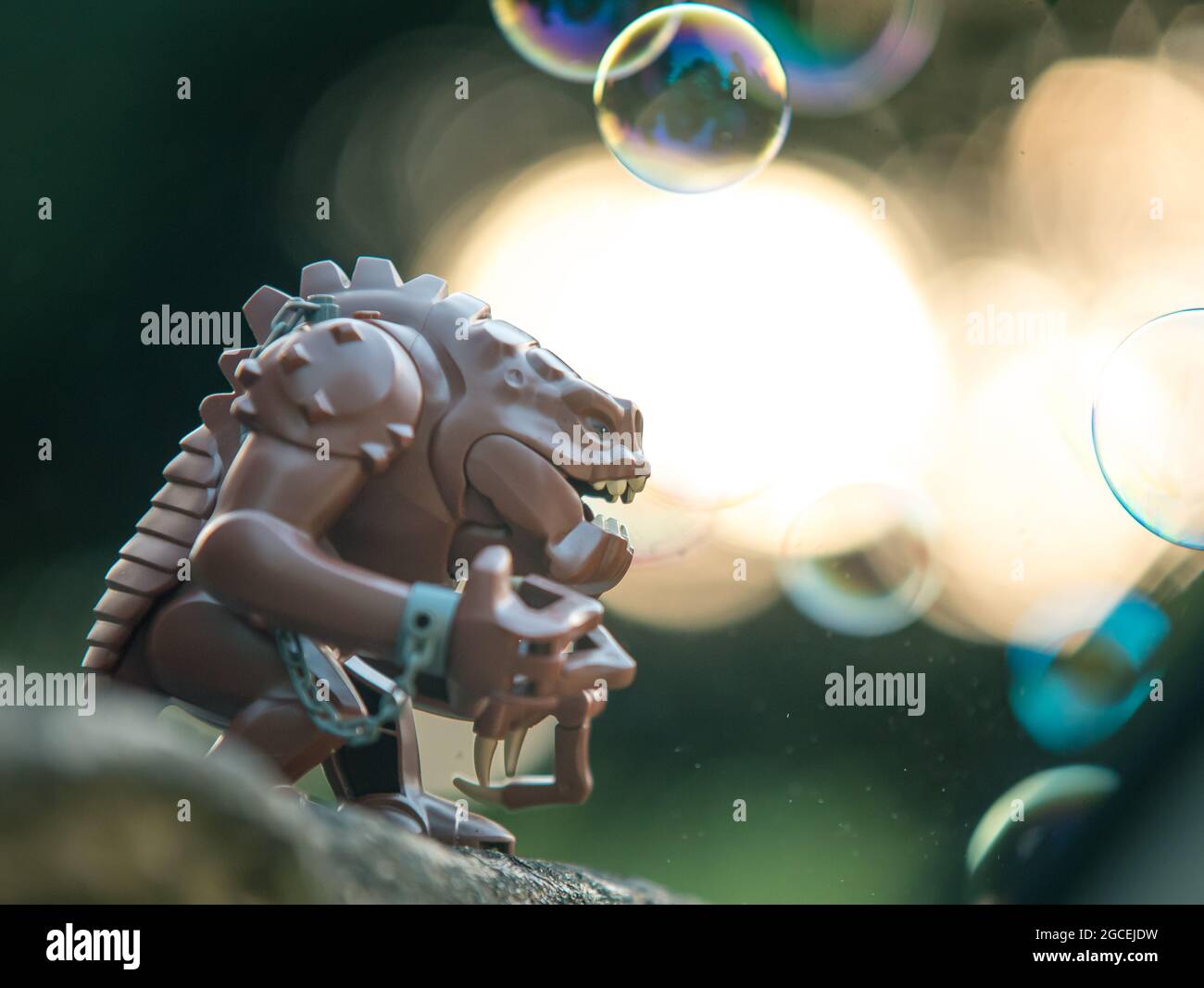 LEGO minifigure Rancor Stock Photo - Alamy