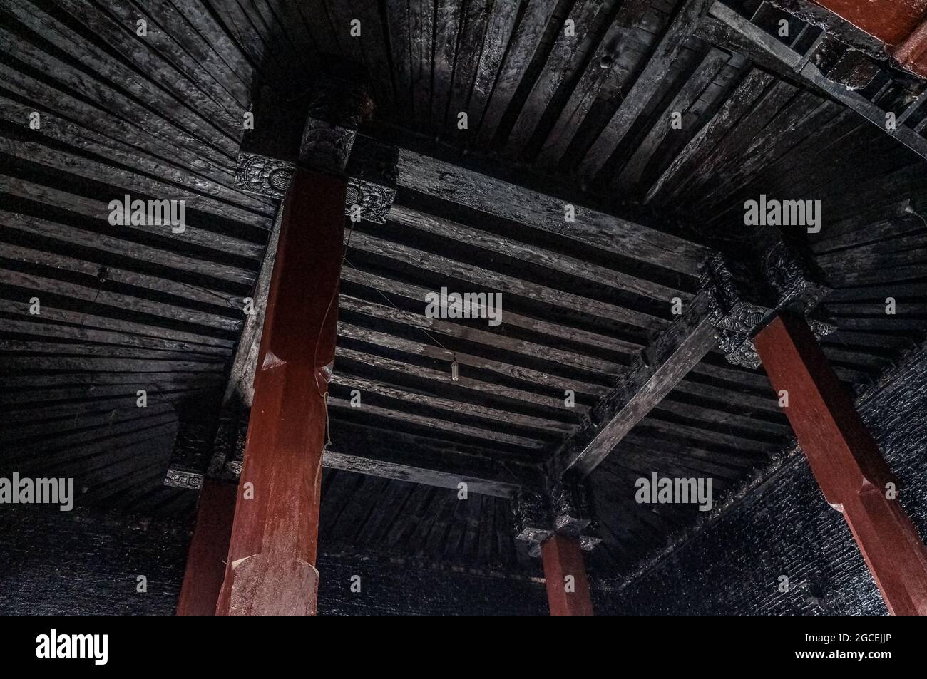 Kasthamandap, temple and shelter in Maru Tol Square, Kathmandu ...