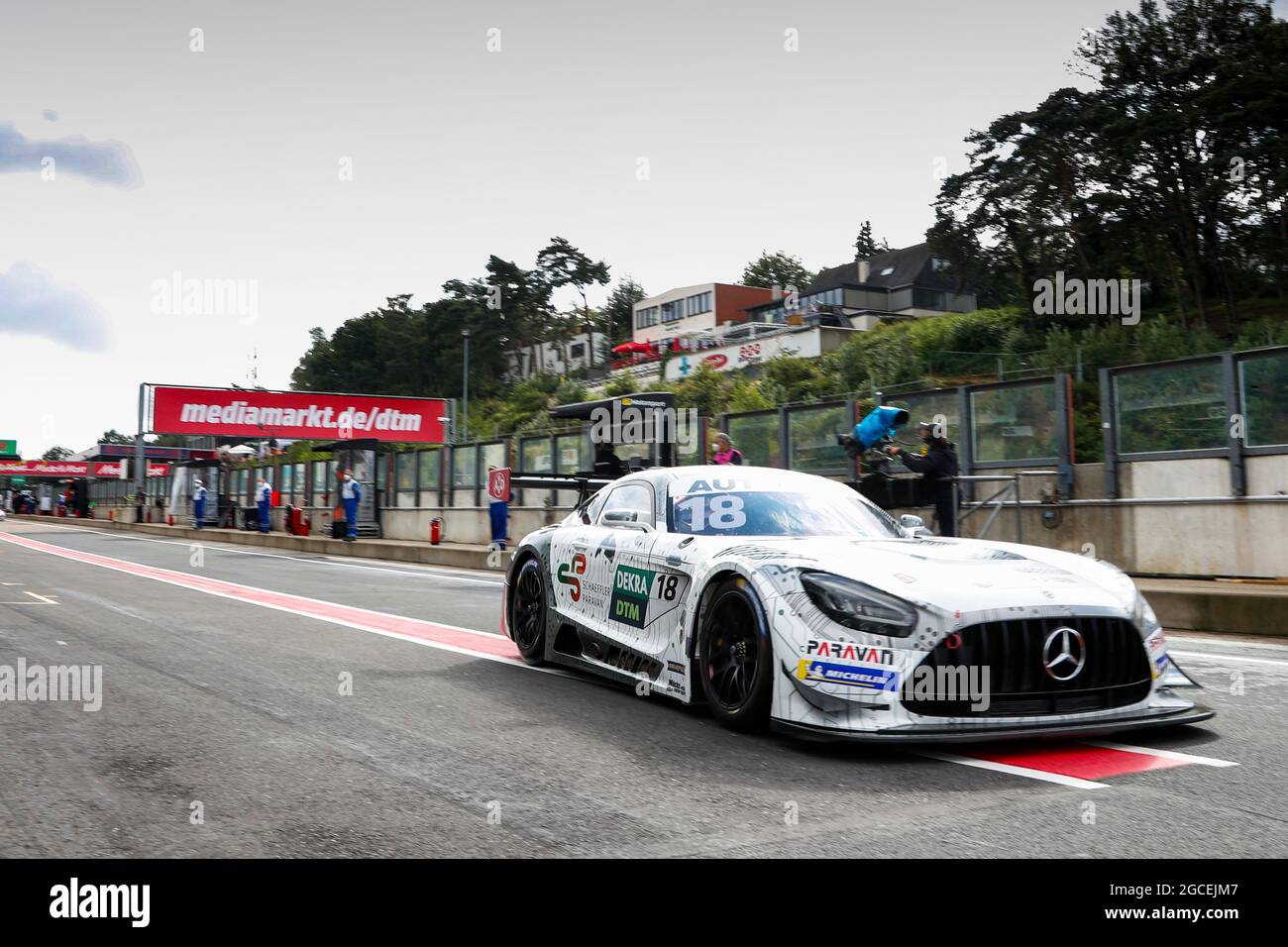 Zolder, Belgien. 07th Aug, 2021. # 18 Maximilian Buhk (D), Mercedes AMG ...