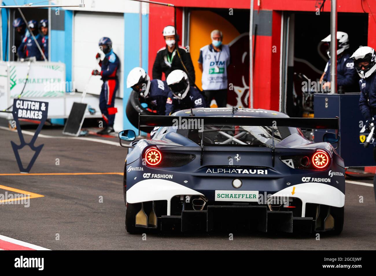 Zolder, Belgien. 07th Aug, 2021. # 23 Alex Albon (GB), Ferrari 488 GT3 ...