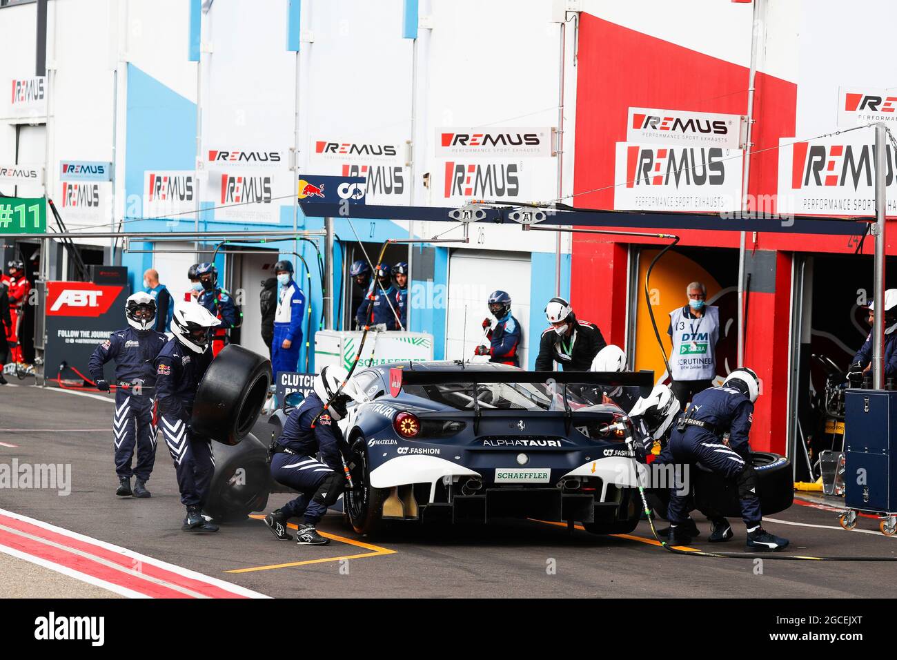 Zolder, Belgien. 07th Aug, 2021. # 23 Alex Albon (GB), Ferrari 488 GT3 ...