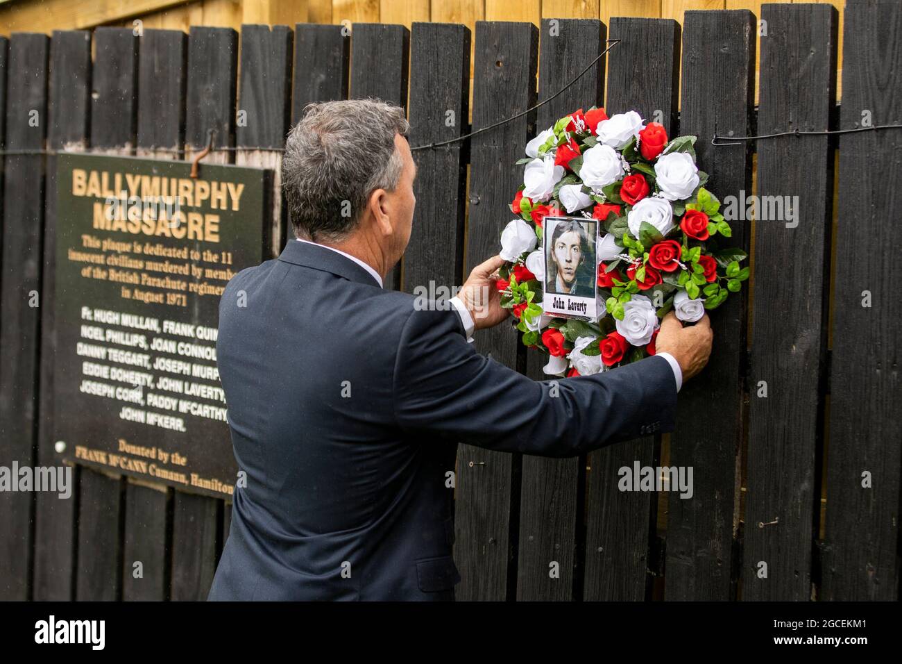 John Teggart, whose father Daniel was shot dead by British soldiers in ...