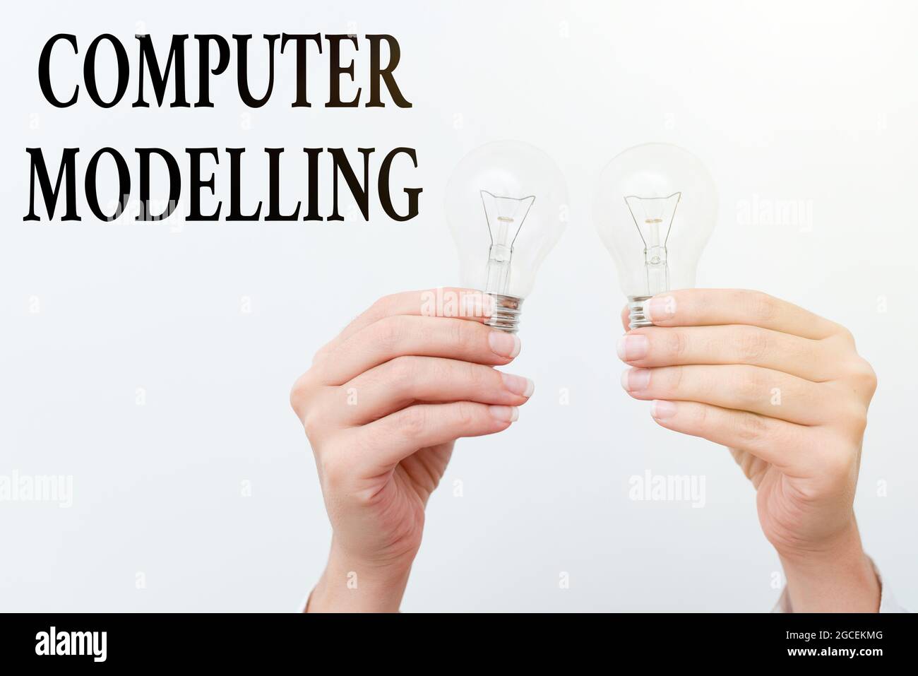 Inspiration showing sign Computer Modelling. Conceptual photo using a ...
