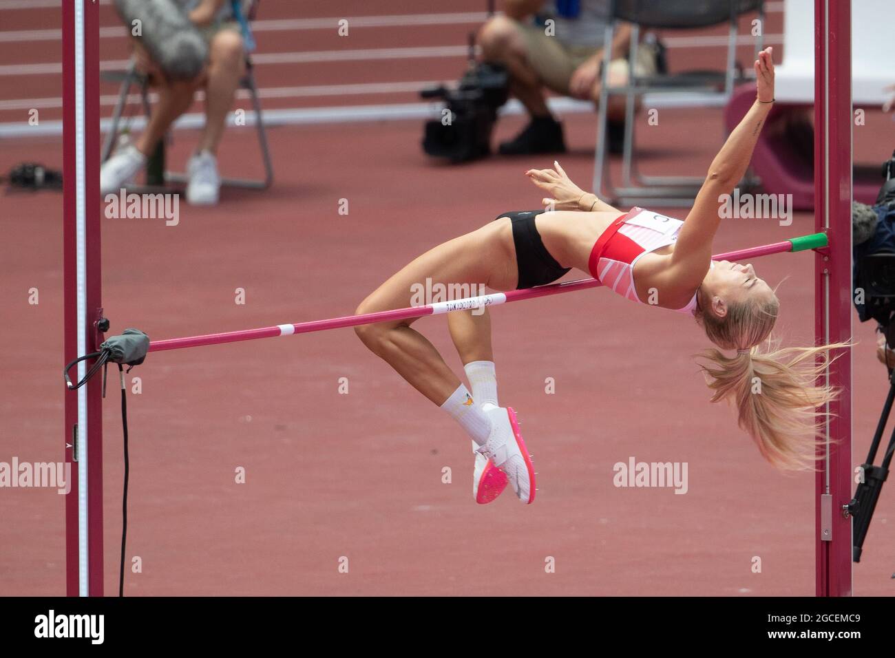 August 04, 2021: Ivona Dadic of Austria competes in the Women's ...