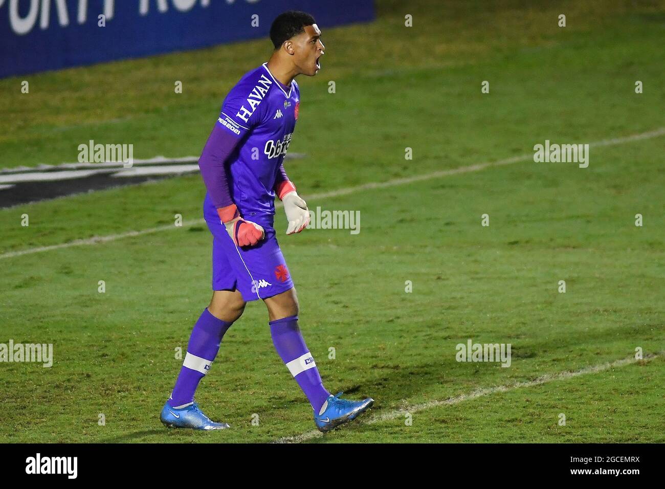 Rio de Janeiro, Brazil, June 27, 2021. Soccer goalkeeper Lucão of the ...