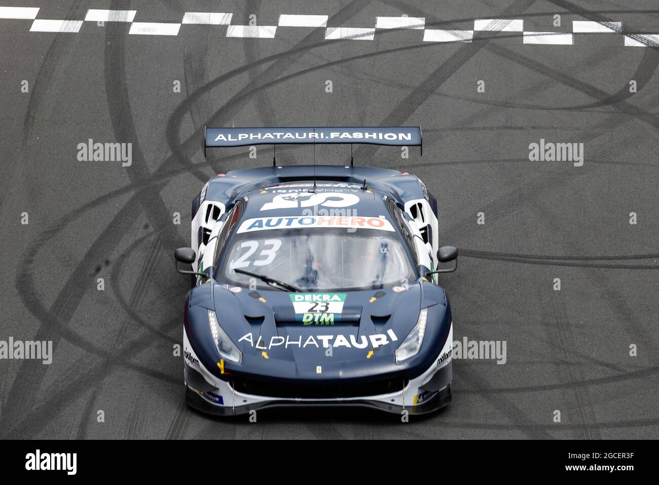 Zolder, Belgien. 07th Aug, 2021. # 23 Alex Albon (GB), Ferrari 488 GT3 ...