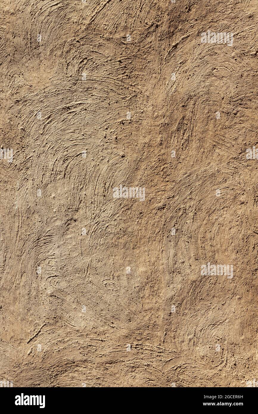 Close-up texture and background of rough sandstone surface in old house ...