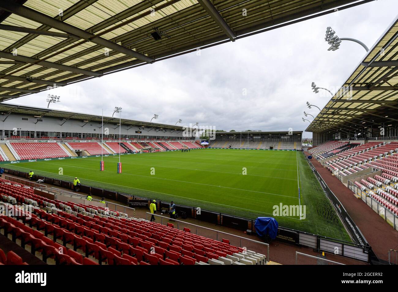 Leigh sports village general view hi-res stock photography and images ...