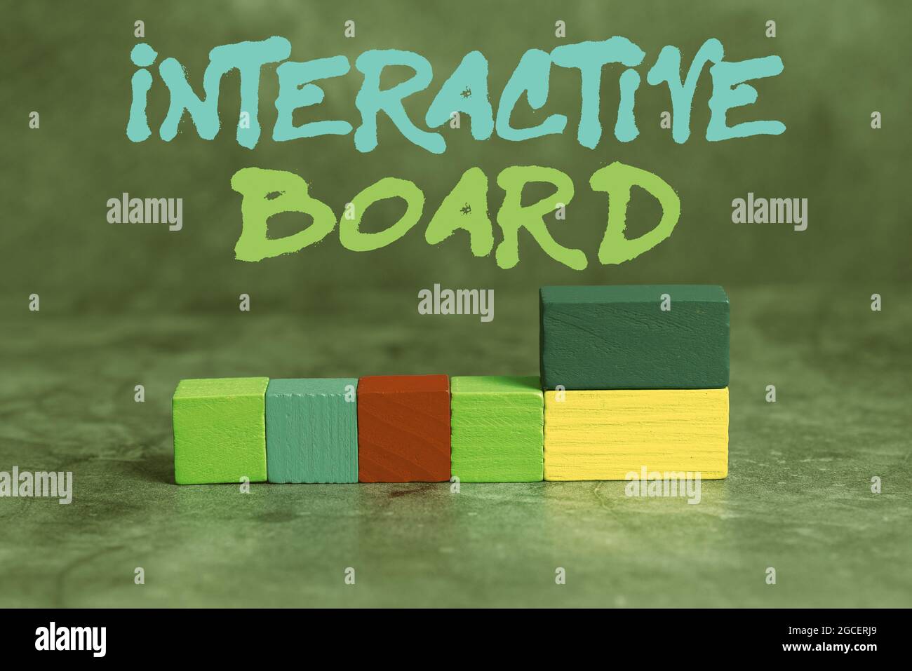Conceptual display Interactive Board. Business approach standalone ...