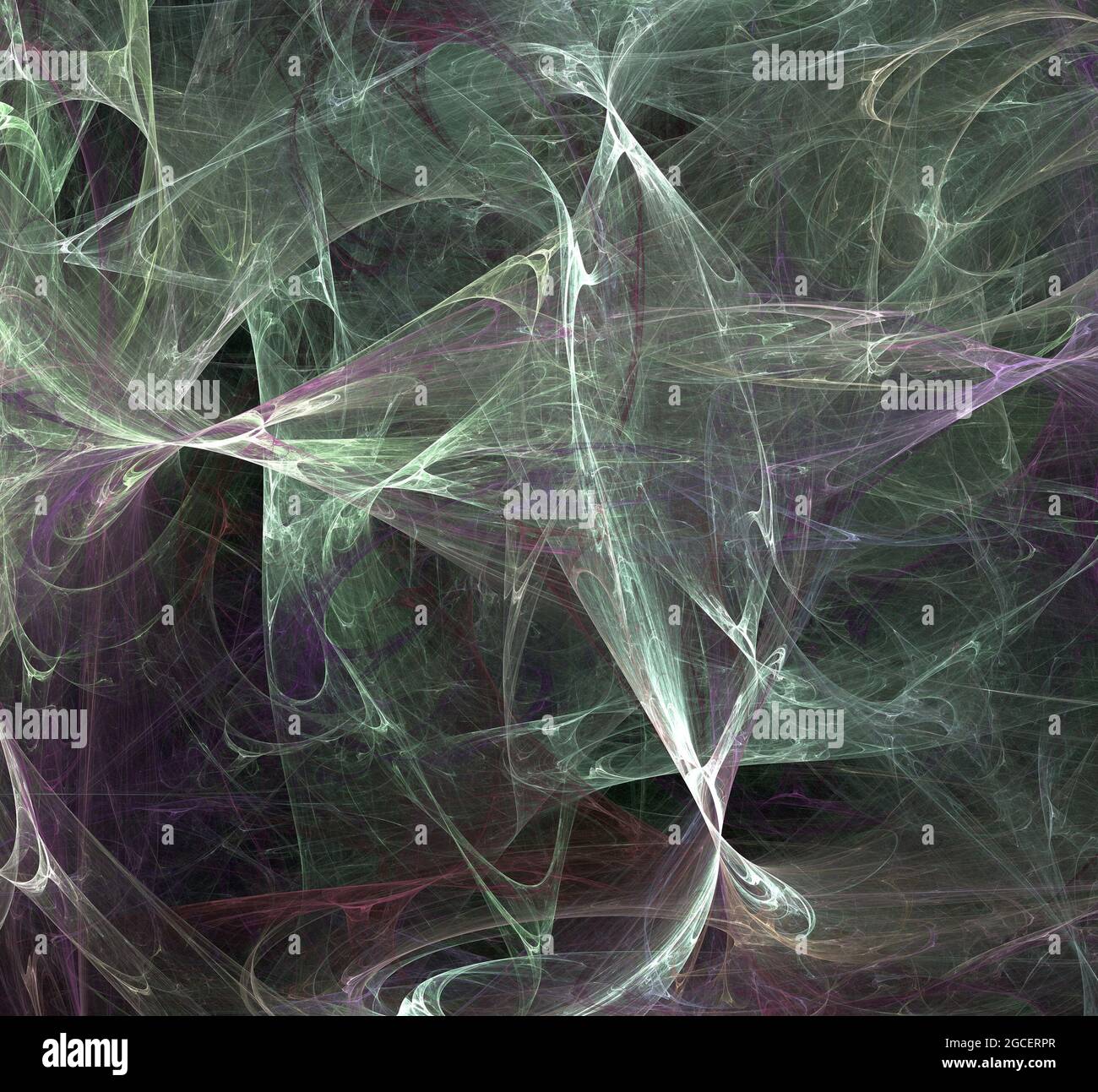 image of one Illustration of digital fractal Stock Photo - Alamy