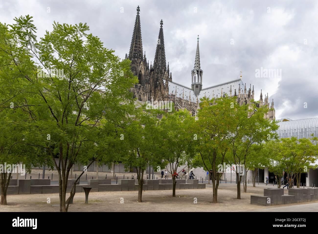 Cologne Cathedral is known world wide and is the prominent landmark of ...