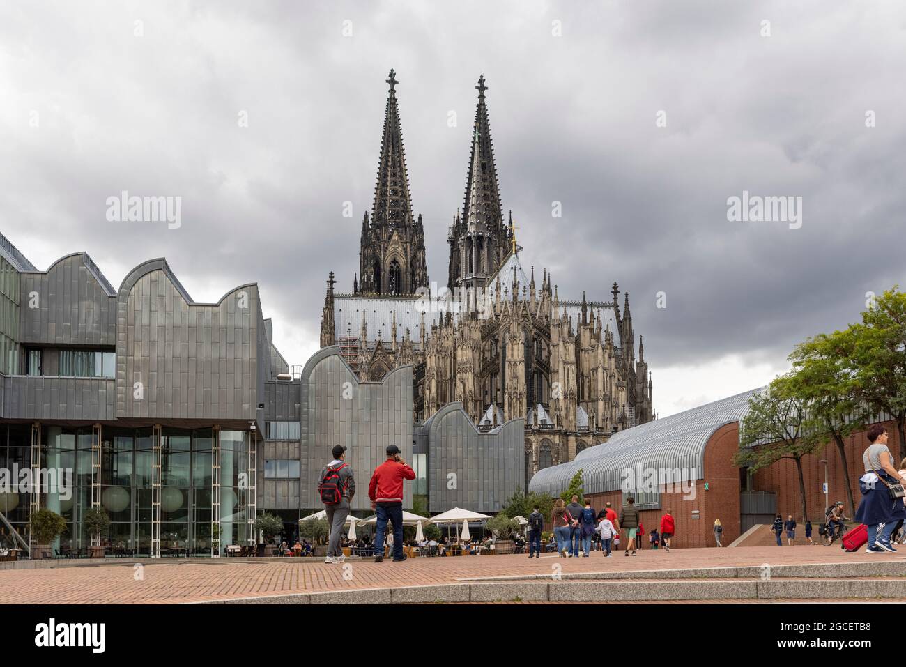 Cologne Cathedral is known world wide and is the prominent landmark of ...