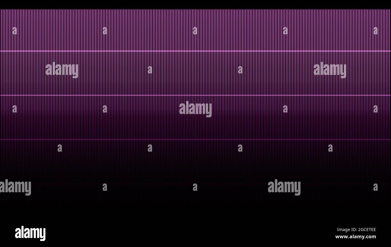 Abstract pink tv lined horizontal glowing background illustration Stock ...