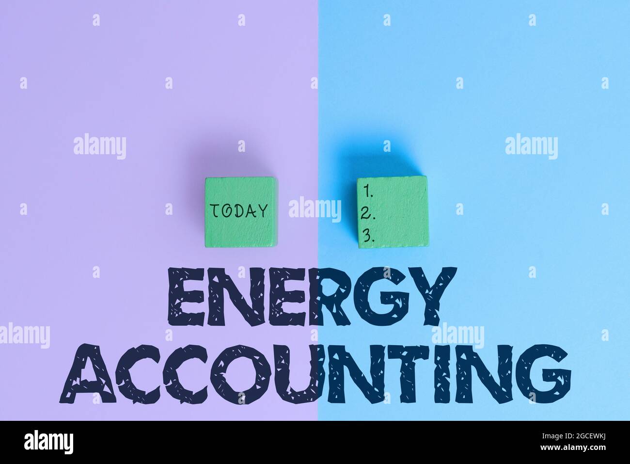Text showing inspiration Energy Accounting. Business concept measure ...