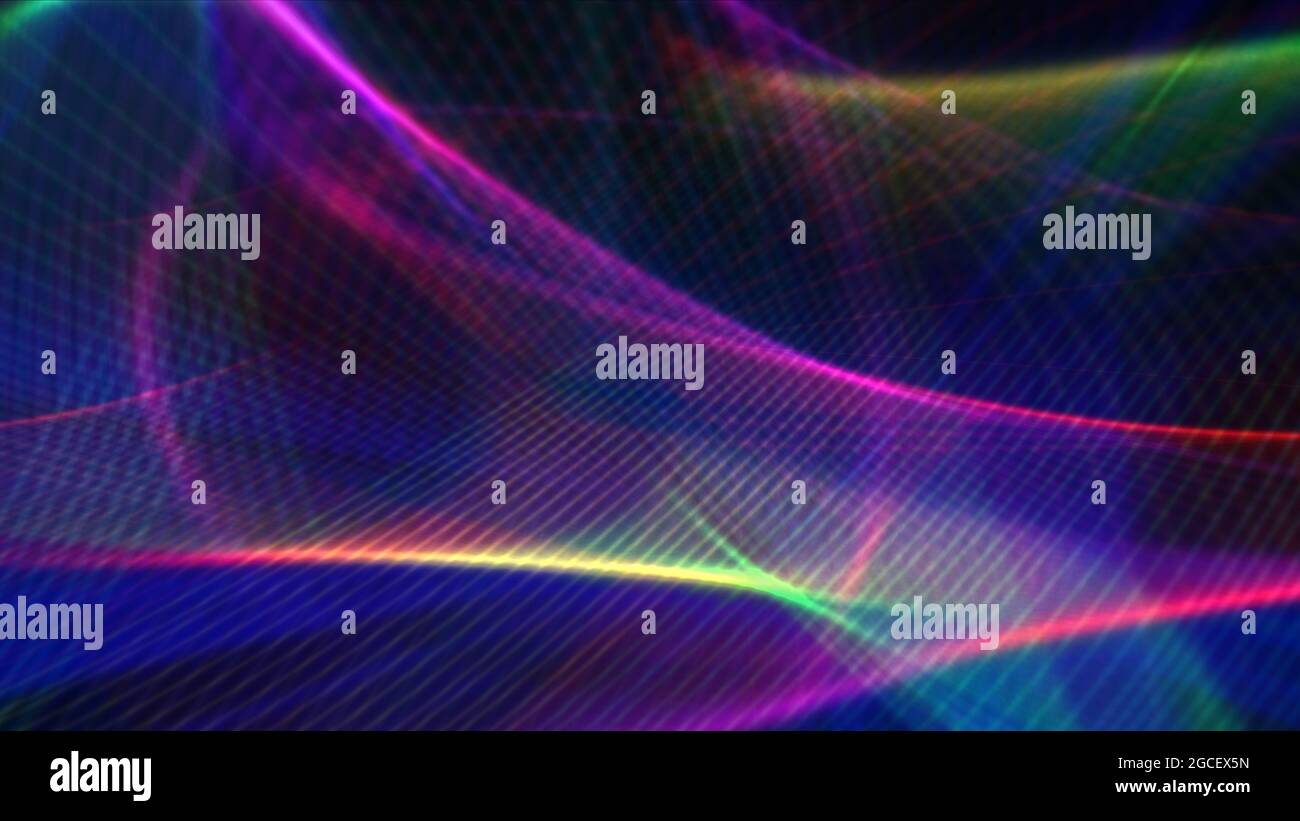 Perspectives Of Fractal Realms abstract background illustration Stock ...