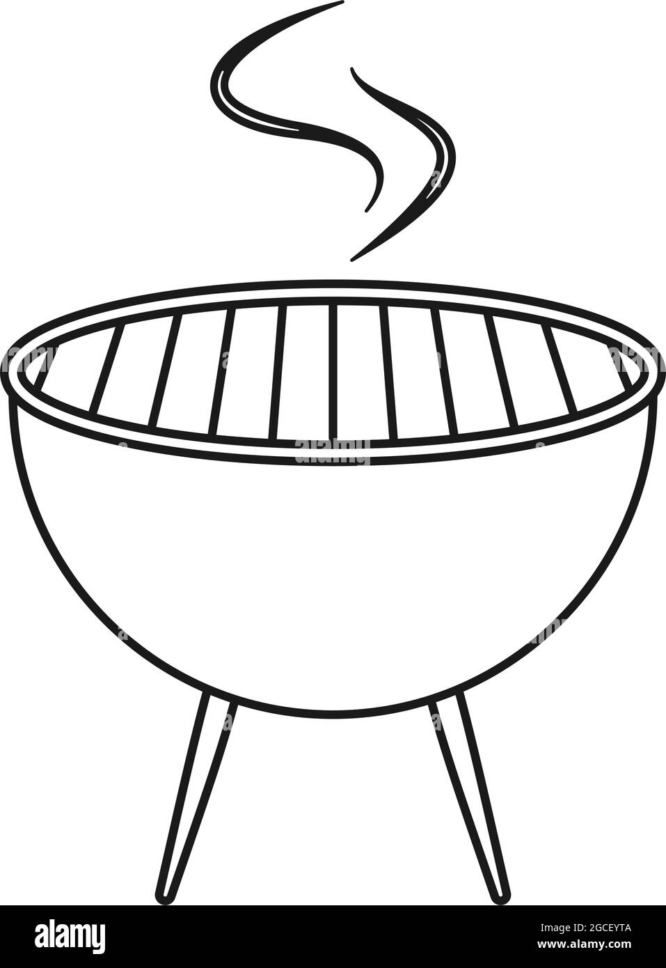 Retro barbeque hi-res stock photography and images - Alamy