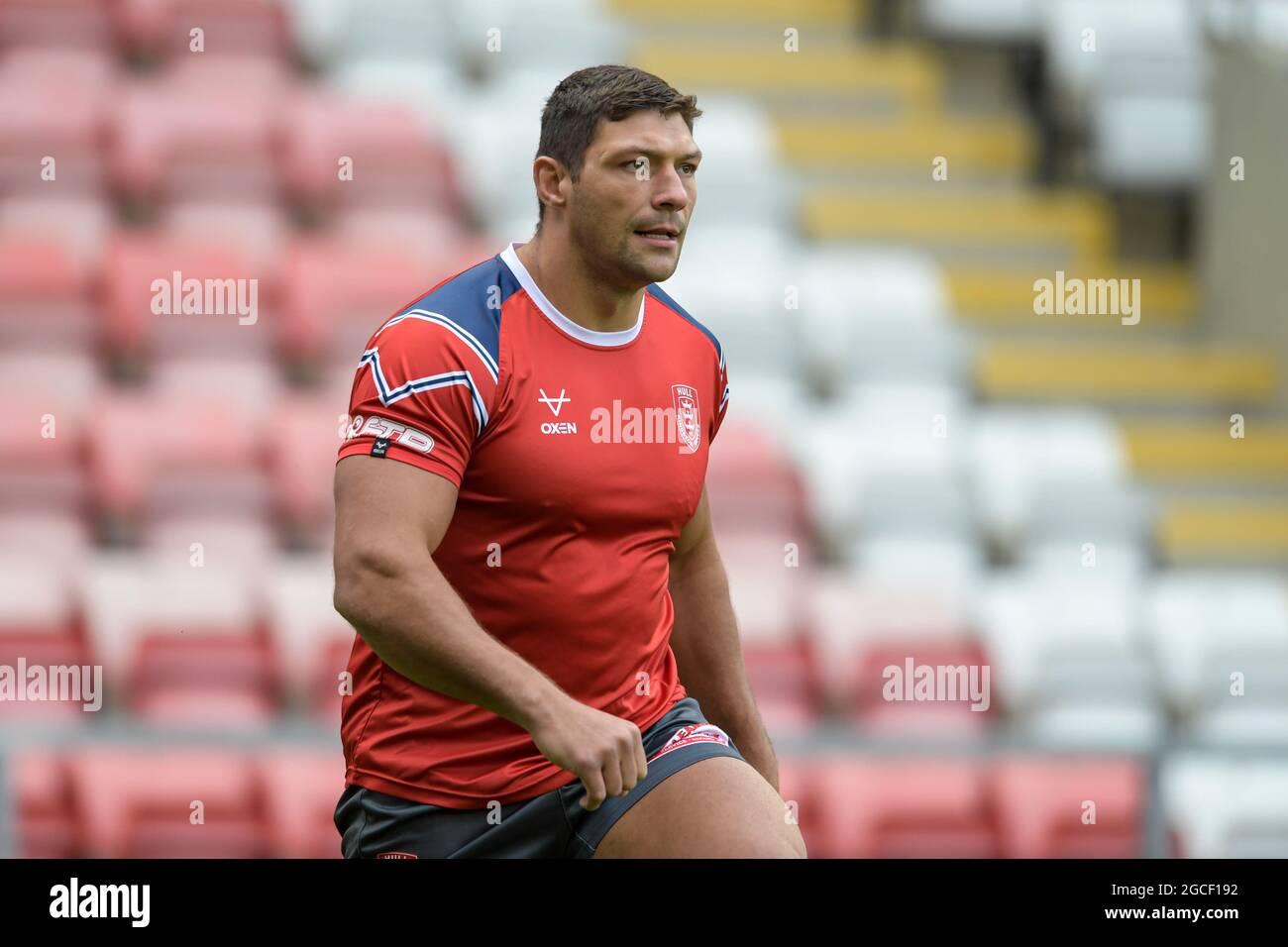 Ryan Hall (5) of Hull KR during the warm up Stock Photo - Alamy