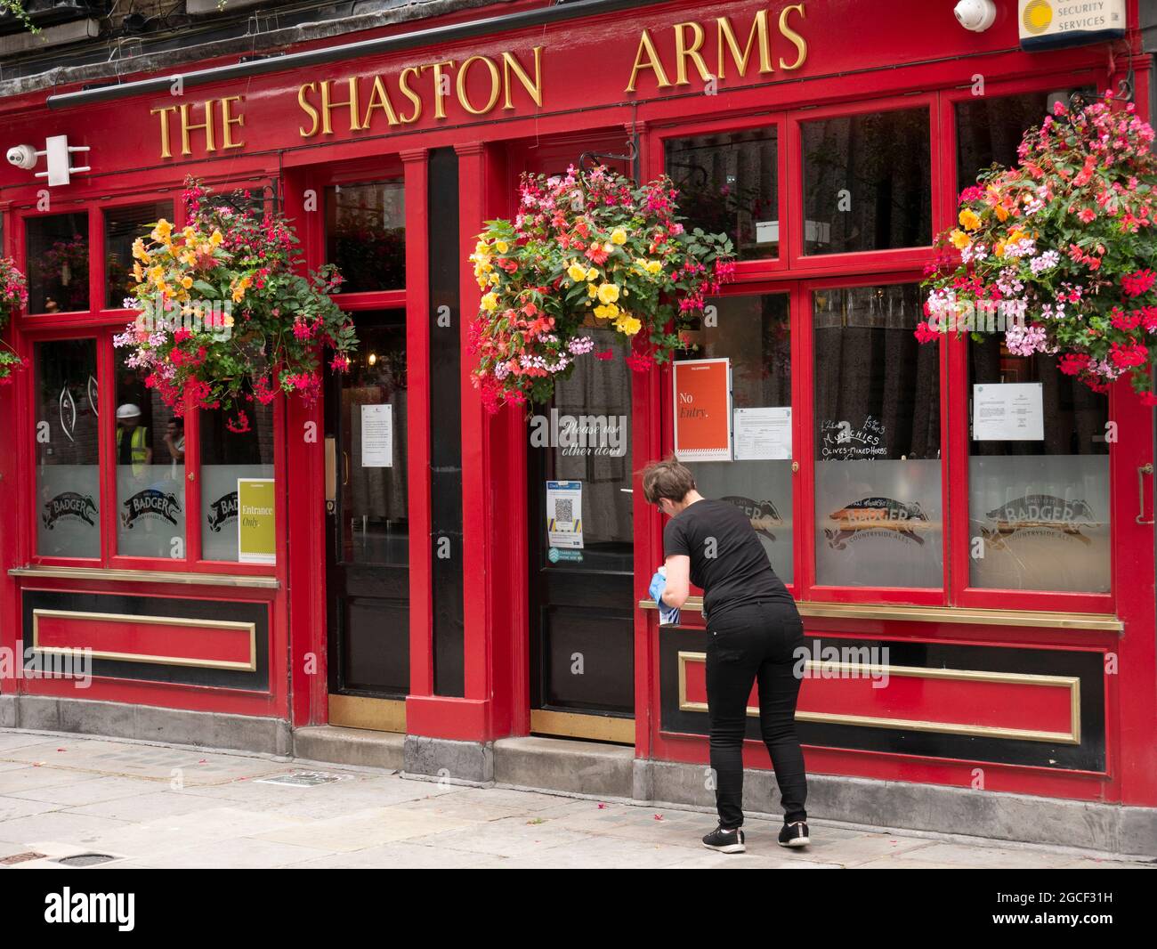 The Shaston Arms, London Soho Pub Stock Photo - Alamy
