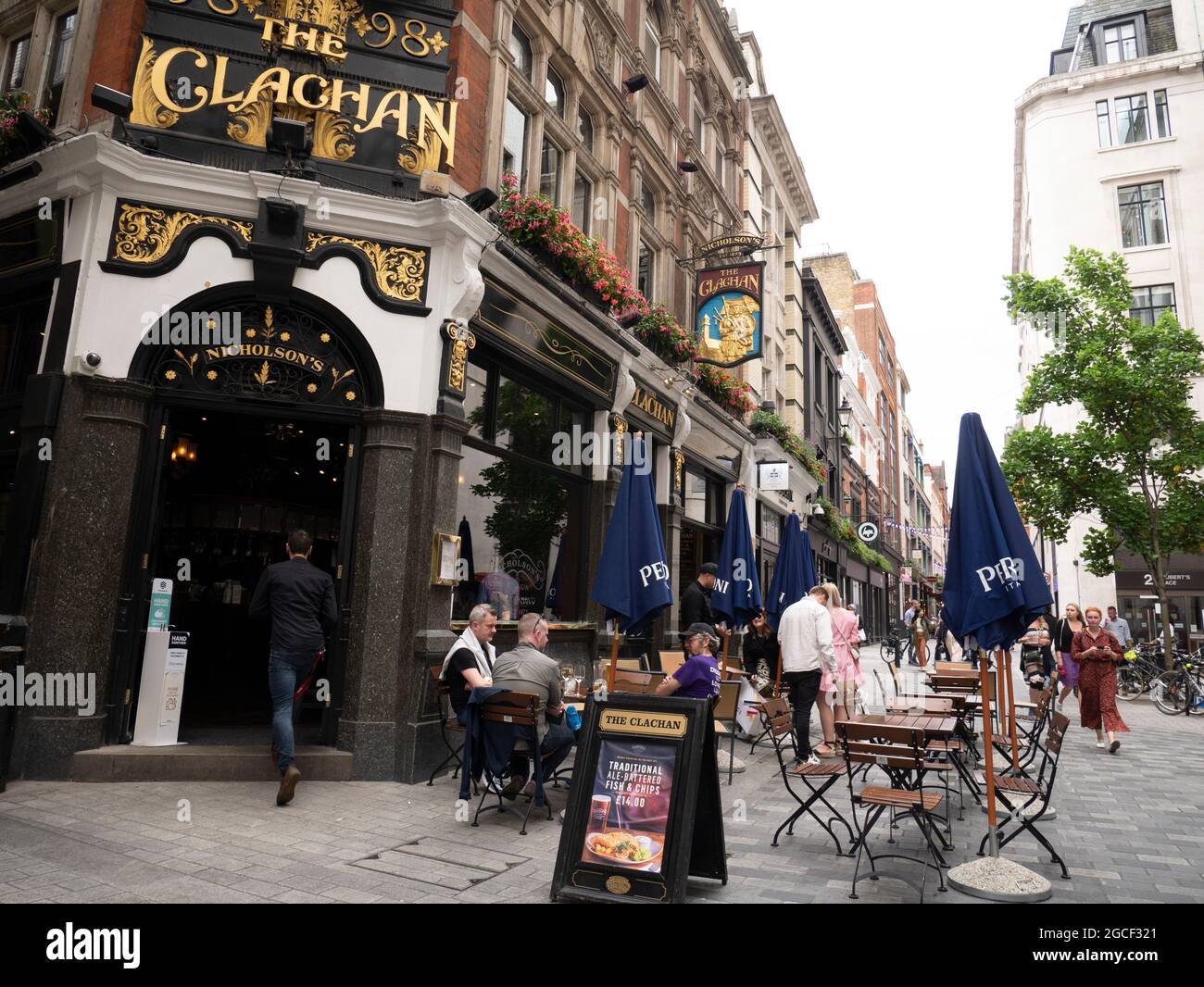 The clachan soho hi-res stock photography and images - Alamy