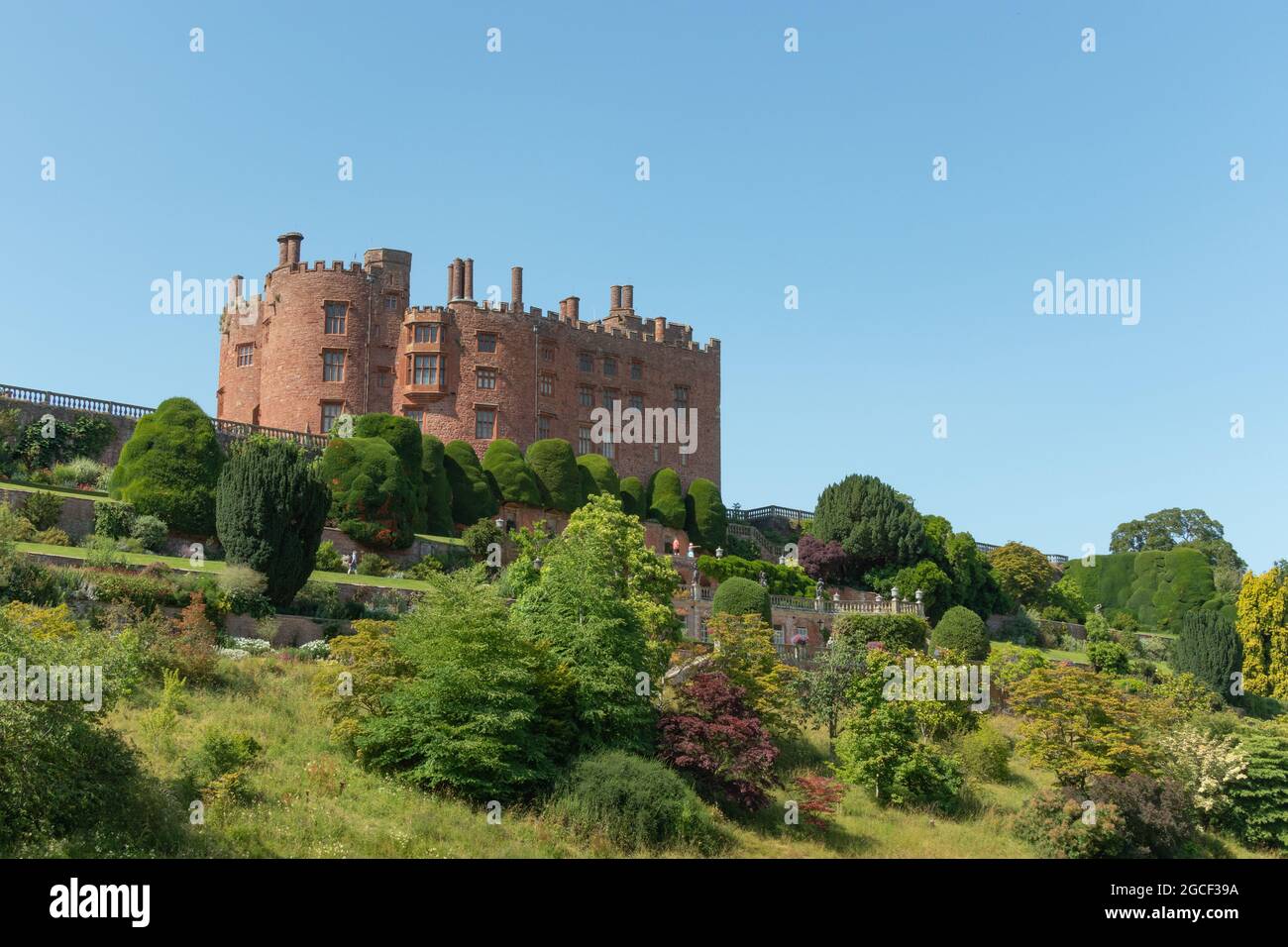 Powis castle national trust hi-res stock photography and images - Alamy