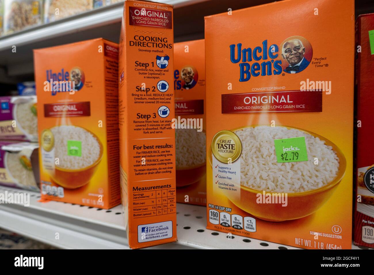 Uncle ben's rice hi-res stock photography and images - Alamy