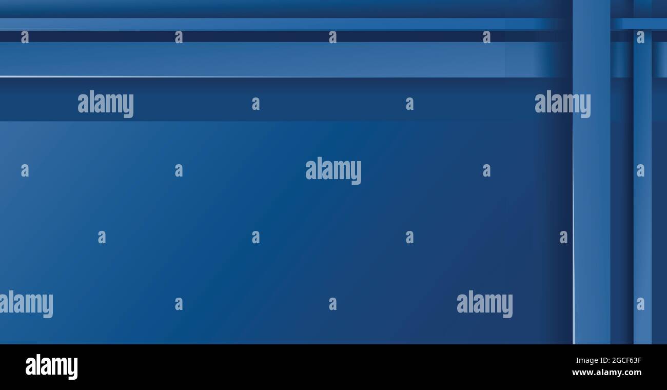 Abstract blue line background with glow and shadow - Vector ...