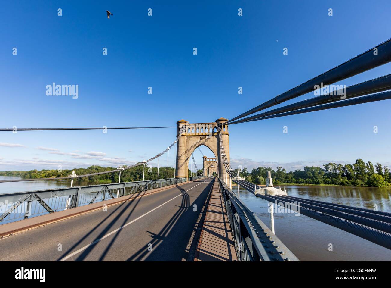 Bridge over the river loire hi-res stock photography and images - Alamy