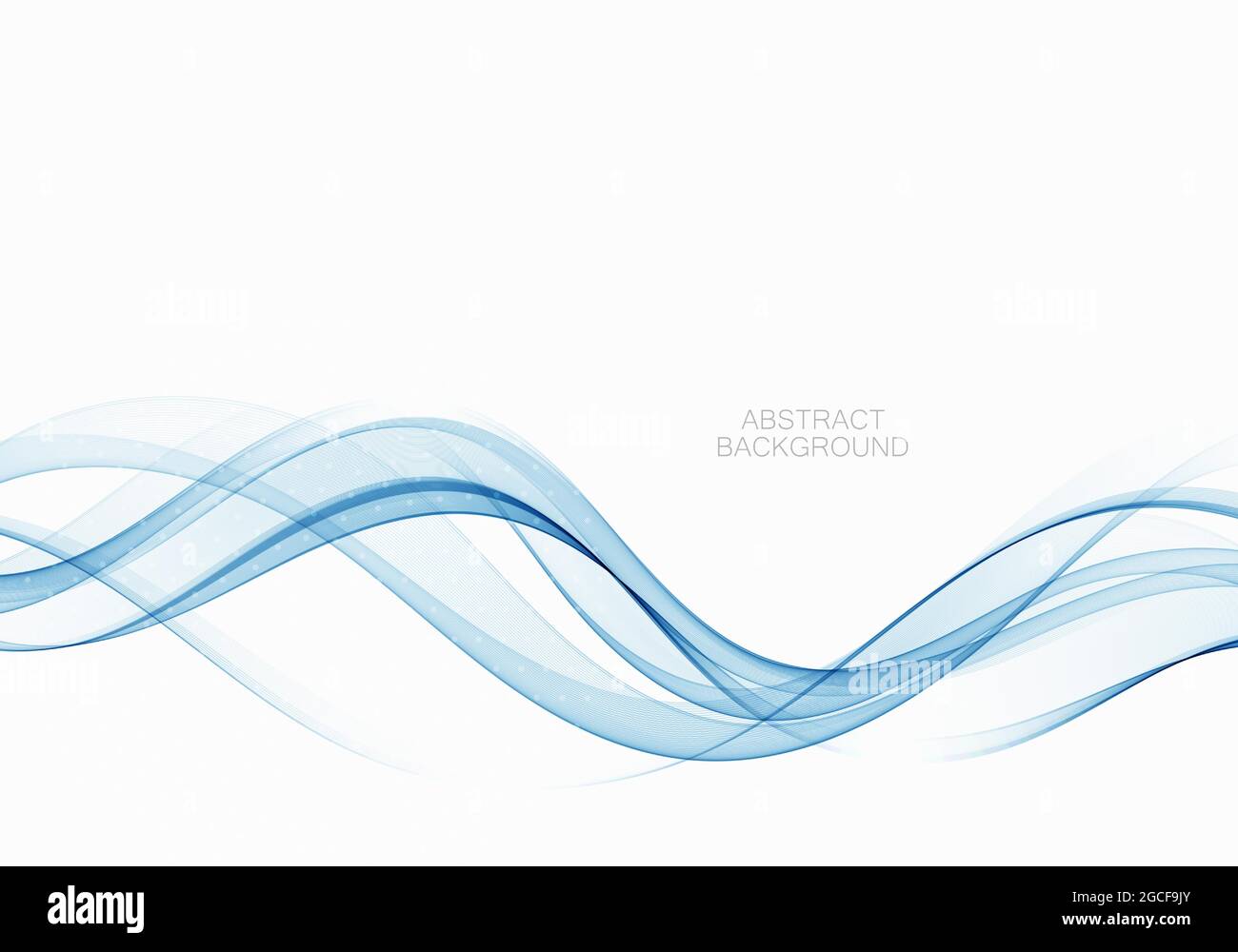 Blue abstract wave. Abstract vector background wave Stock Vector Image ...