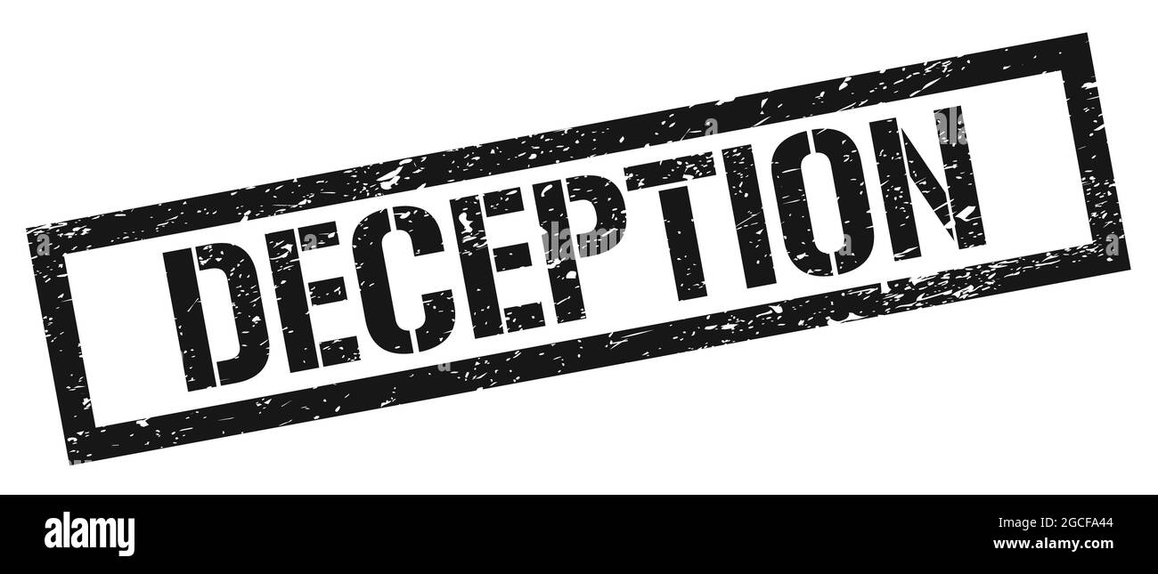 Deception stamp hi-res stock photography and images - Alamy
