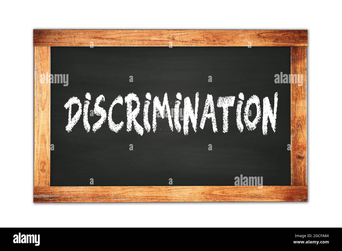 Discrimination text Cut Out Stock Images & Pictures - Alamy