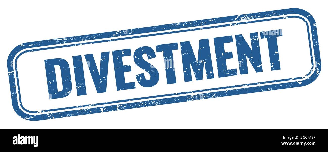 Divestment stamp Cut Out Stock Images & Pictures - Alamy