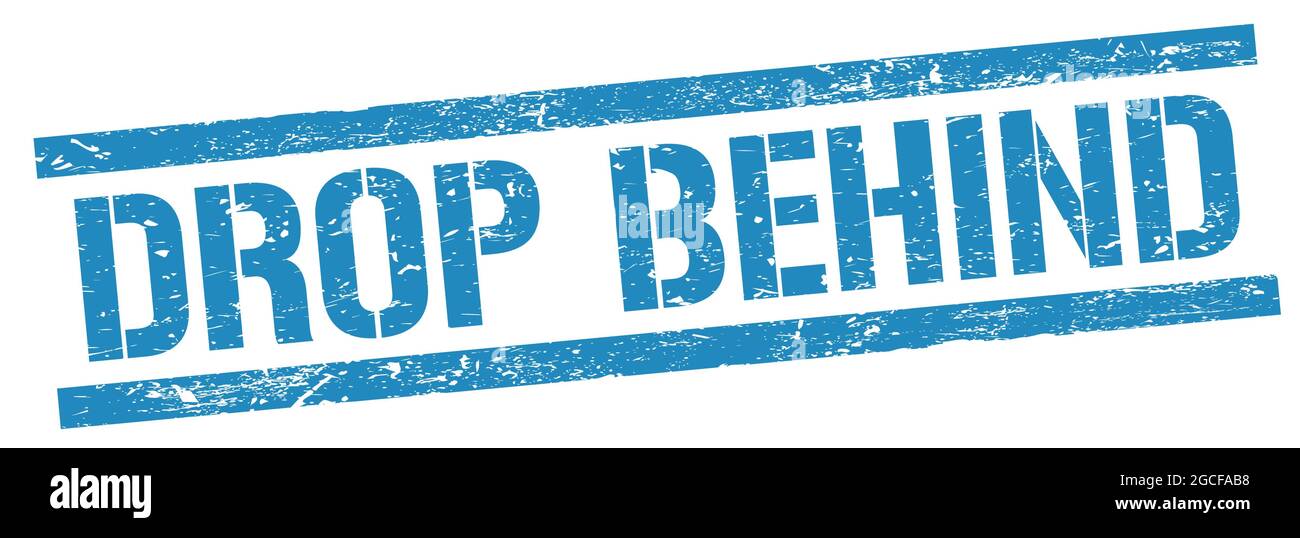 Drop behind stamp hi-res stock photography and images - Alamy