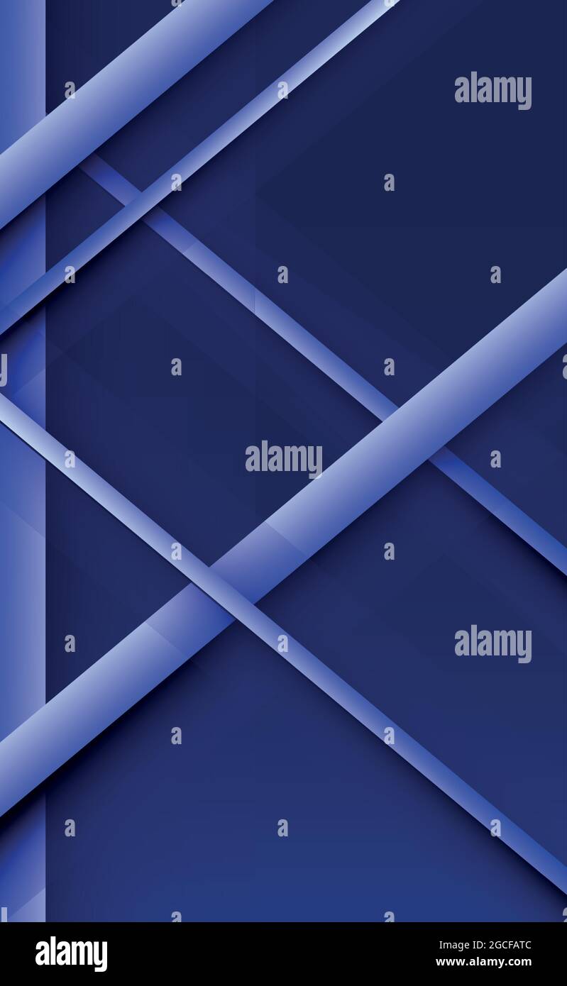 Abstract blue line background with glow and shadow - Vector ...