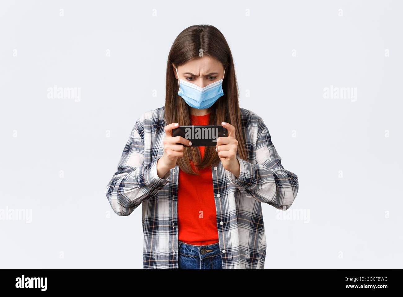 Different emotions, covid-19 pandemic, coronavirus self-quarantine and ...