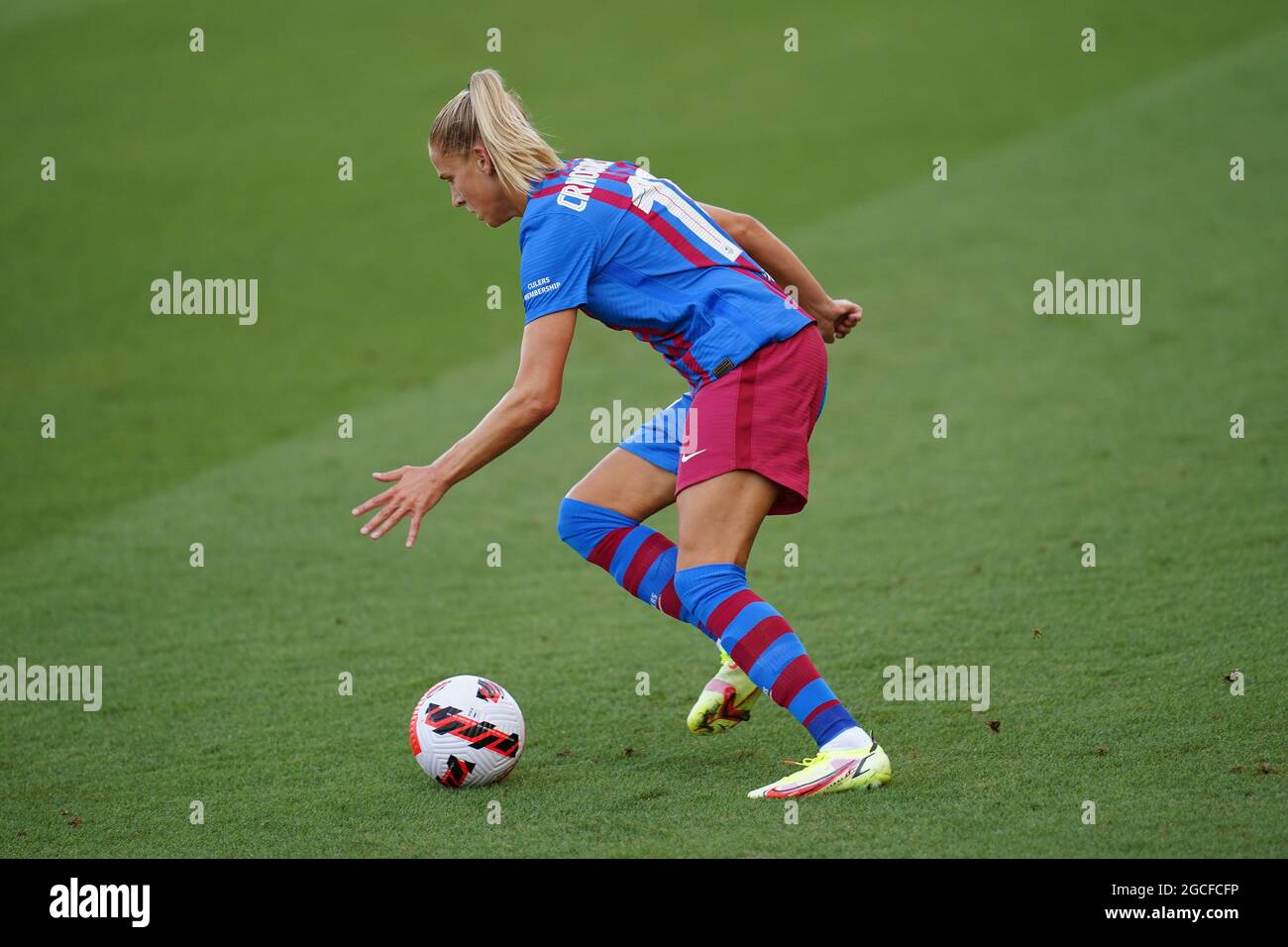 Ana-Maria Crnogorcevic of FC Barcelona during the Joan Gamper Trophy match between FC Barcelona ...