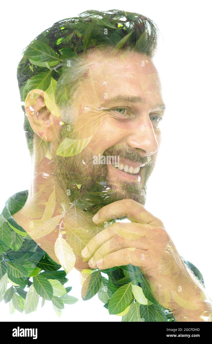 Luminous face art hi-res stock photography and images - Alamy