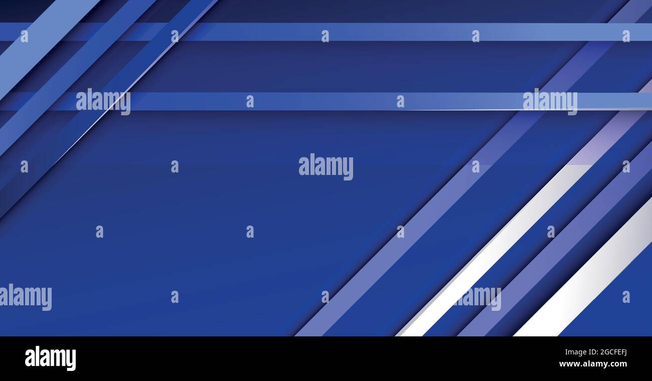 Abstract blue line background with glow and shadow - Vector ...