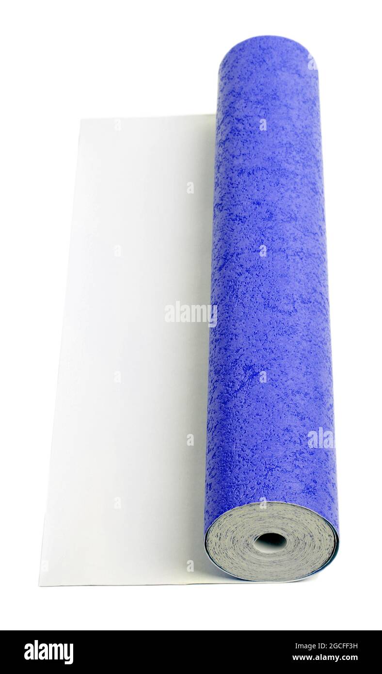 Wallpaper isolated on white Stock Photo - Alamy