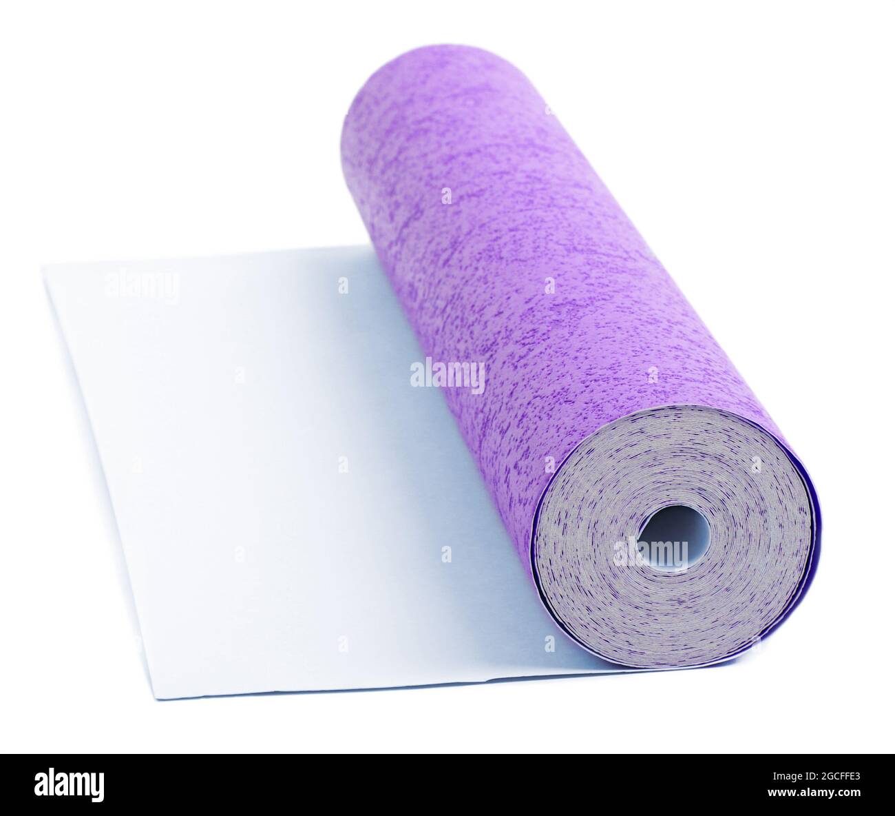 Wallpaper isolated on white Stock Photo - Alamy